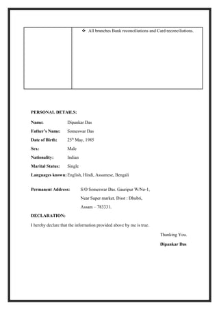 Dipankar Das PDF | PDF