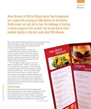 Hotel F&B Bistro C Article | PDF