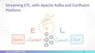 Scylla Summit 2017: Streaming ETL in Kafka for Everyone with KSQL | PPTX