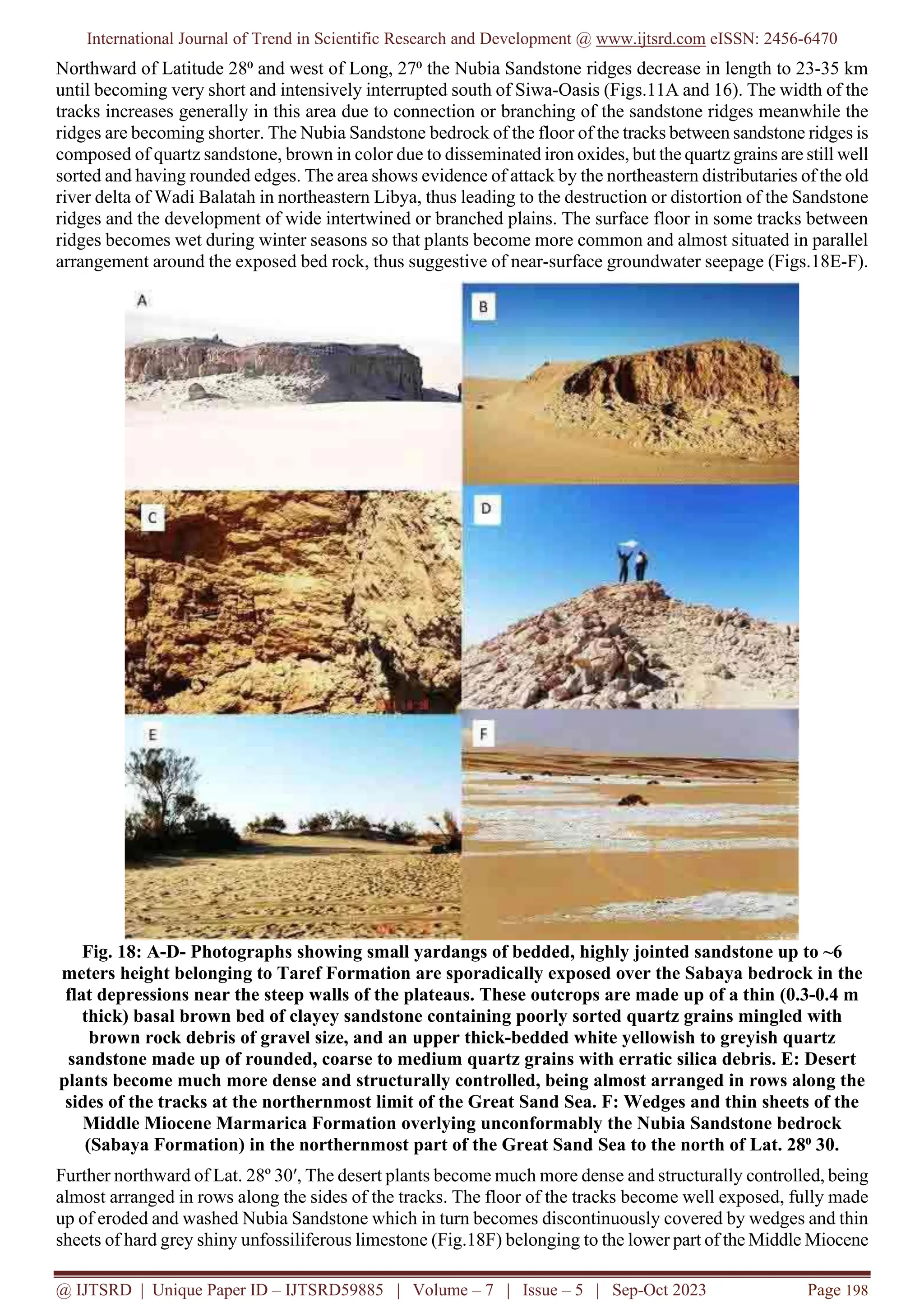 Groundwater Sapping Process and Runoff of Old River Systems in the ...