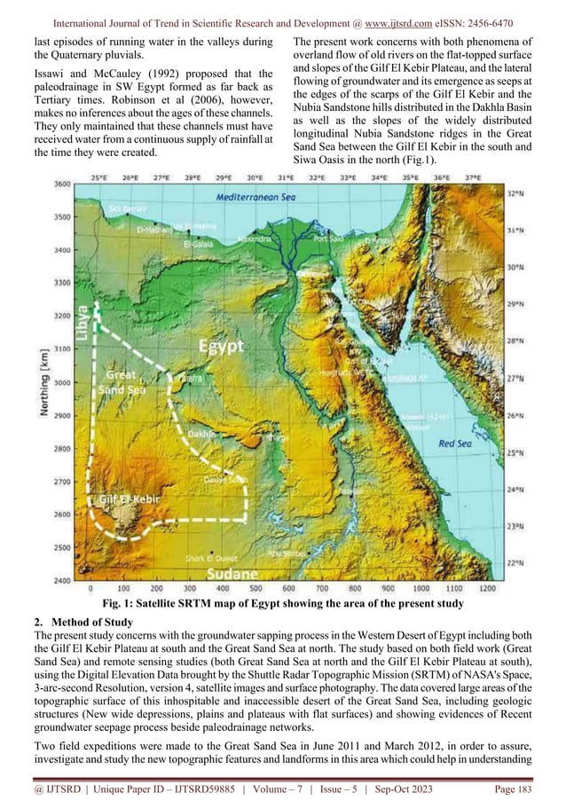 Groundwater Sapping Process and Runoff of Old River Systems in the ...