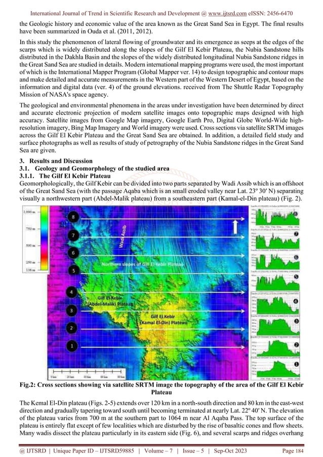 Groundwater Sapping Process and Runoff of Old River Systems in the ...