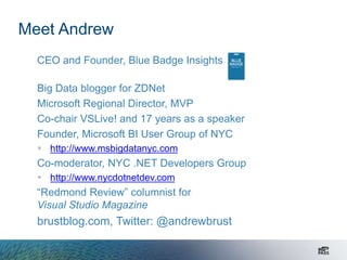 Big Data on the Microsoft Platform | PPT