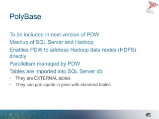 Big Data on the Microsoft Platform | PPT