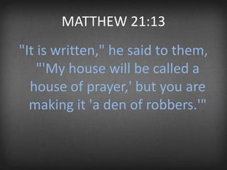 24 Hour Houses of Prayer | PPTX
