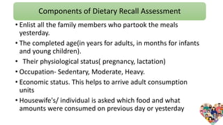 24 hours dietary Assessment methods.pptx