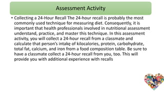24 hours dietary Assessment methods.pptx