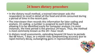24 hours dietary Assessment methods.pptx