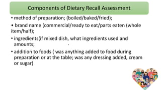 24 hours dietary Assessment methods.pptx