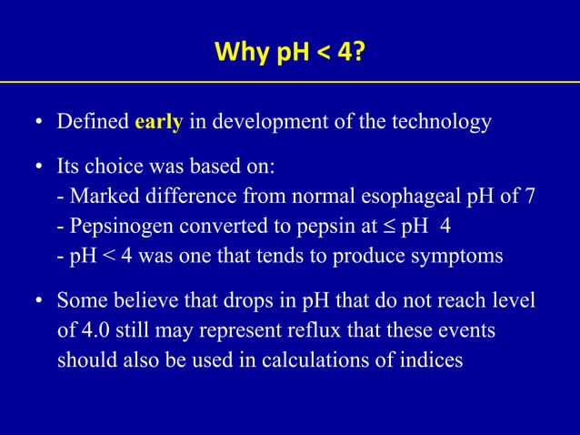pH monitoring of the esophagus | PPTX
