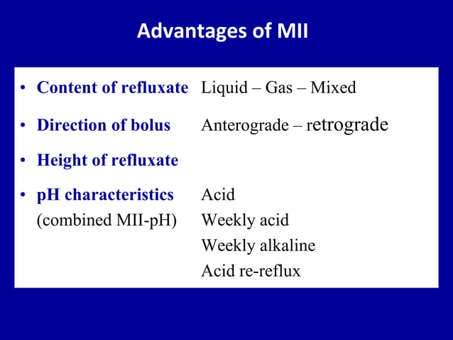 pH monitoring of the esophagus | PPT