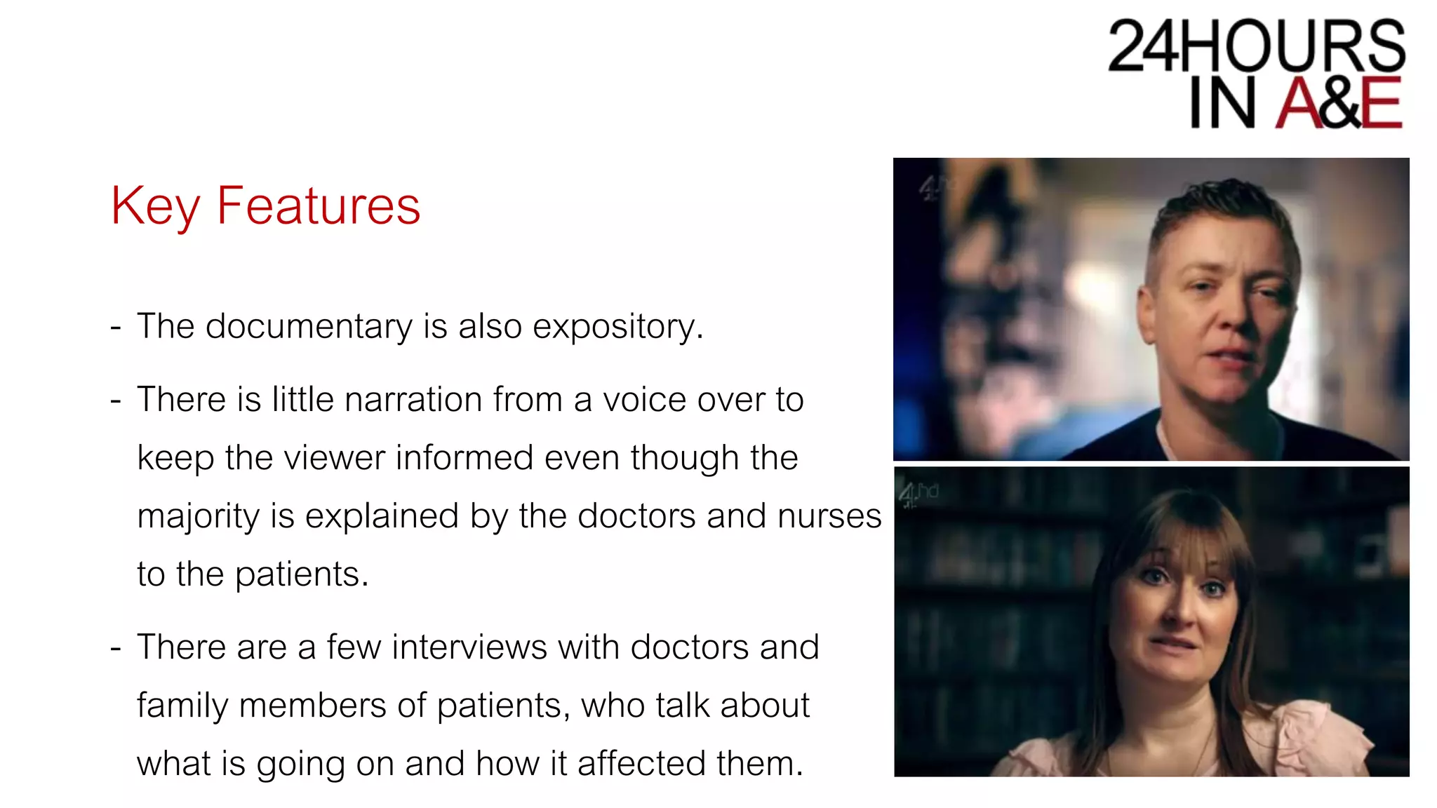 24 Hours in A&E presentation | PPT