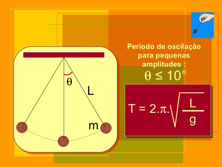 Slide Pêndulo Simples