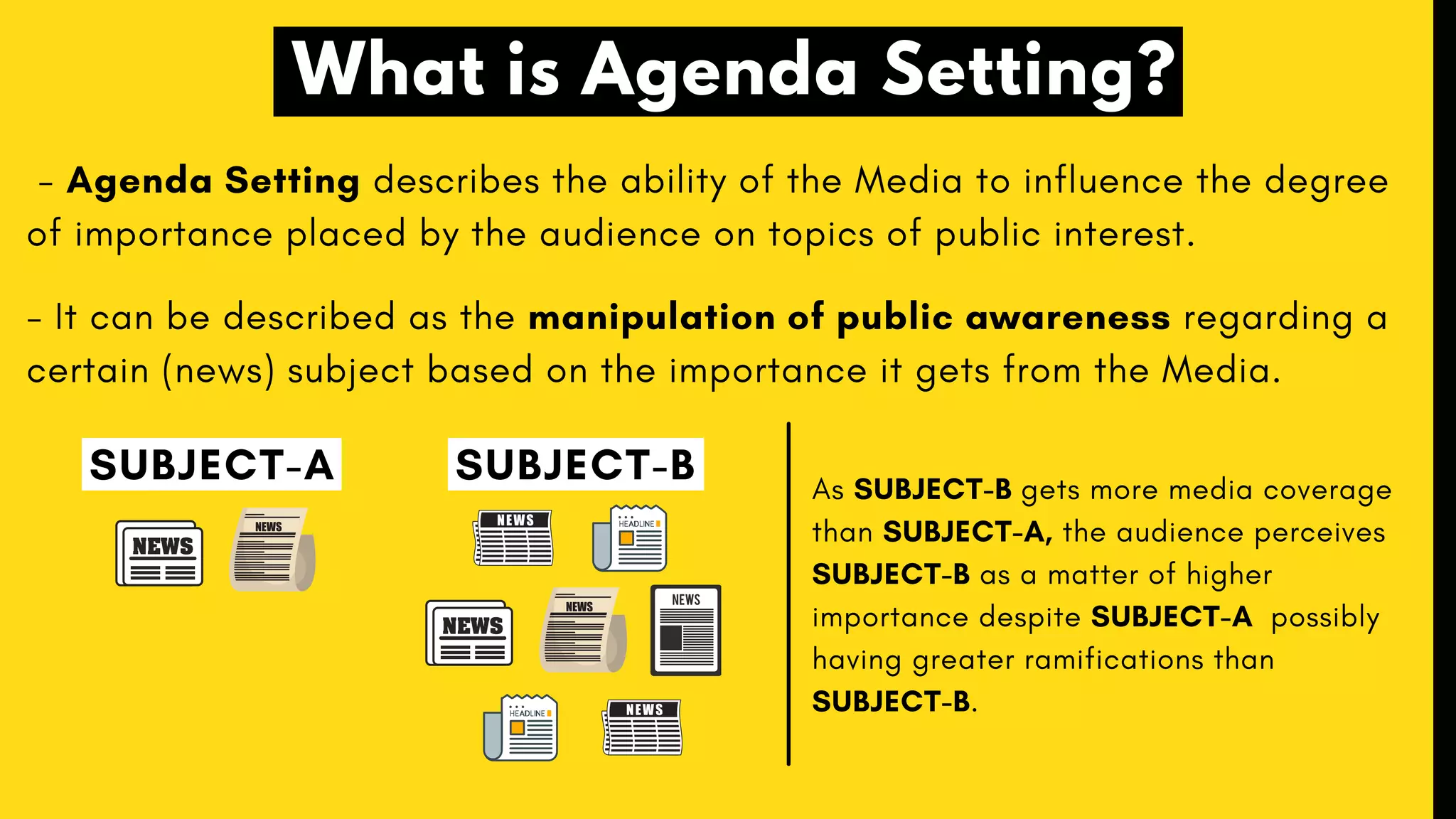 Agenda Setting Theory by Max McCombs and Donald Shaw | PDF | Political ...