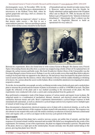 J C Bose The Little Known Story of How India’s First Biophysicist ...