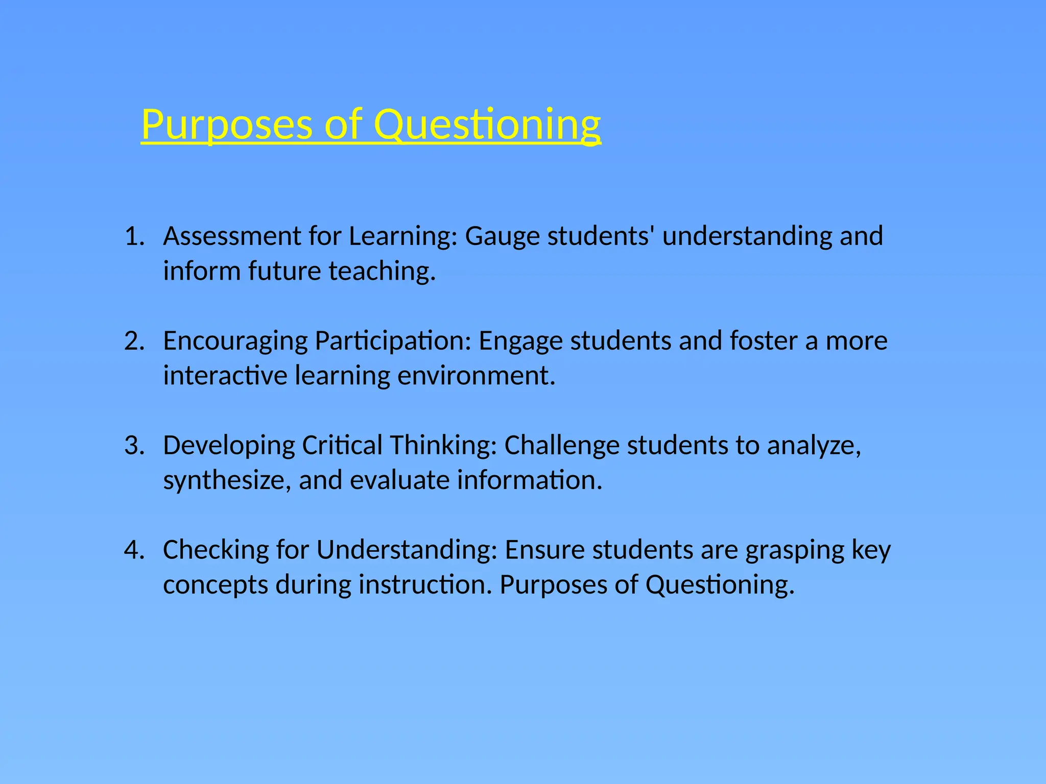 24_KANAKARAJALAKKALAKATTI_QUESTIONING_TMAP.pptx | Educational Assessment | Education