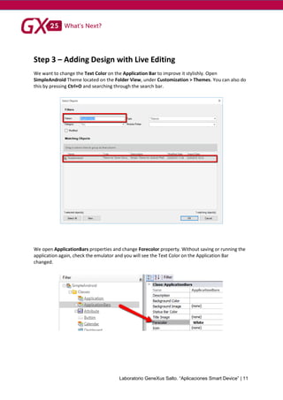 Laboratorio: Desarrollo para Smart Devices (continuación) | PDF | Operating Systems | Computer ...