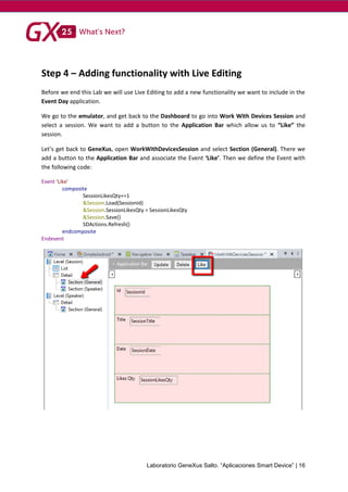 Laboratorio: Desarrollo para Smart Devices (continuación) | PDF | Operating Systems | Computer ...