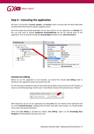Laboratorio: Desarrollo para Smart Devices (continuación) | PDF | Operating Systems | Computer ...