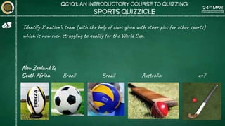 QC101: Sports Quizzicle | Piyush & Adarsh | PPT