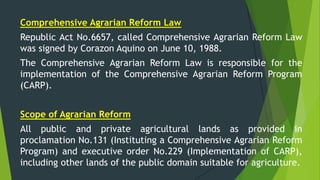 24 March 2023_Agrarian Reform in the Philippines - Abarca.pptx ...