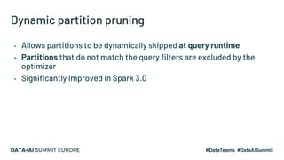 Optimising Geospatial Queries with Dynamic File Pruning | PPT