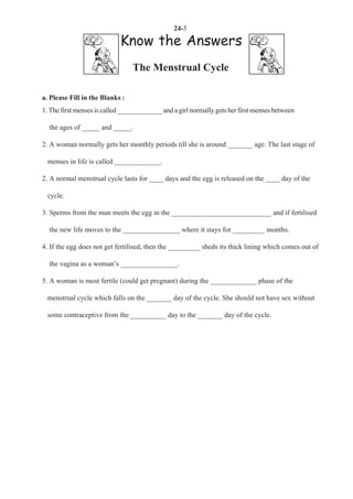 24 menstrual cycle | PDF