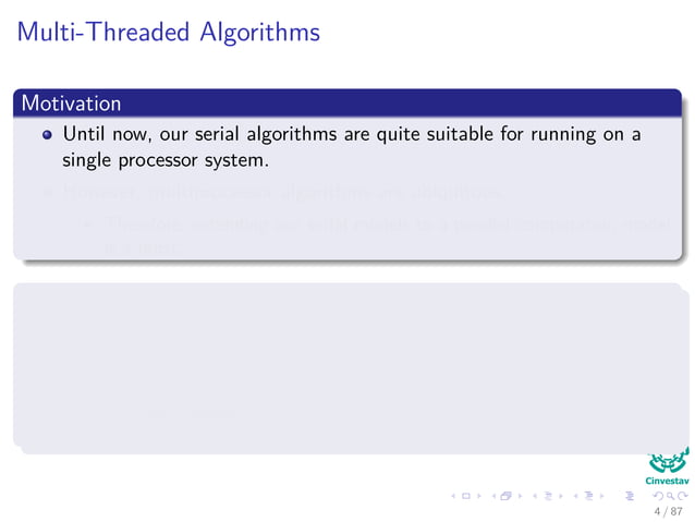 24 Multithreaded Algorithms | PDF
