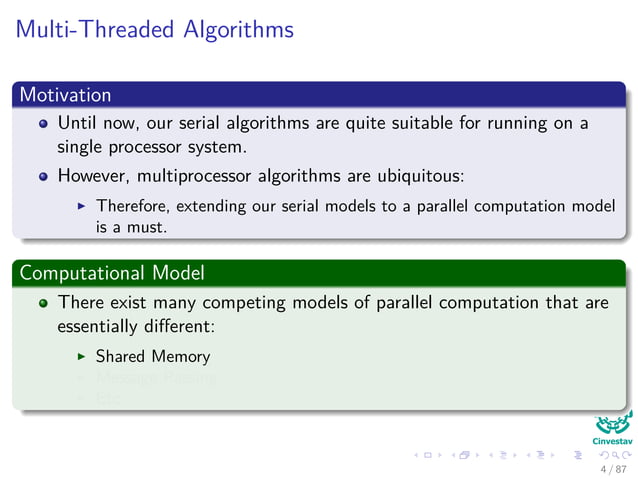 24 Multithreaded Algorithms | PDF