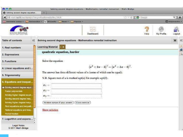 TUTMathematics Basic Skills Test & Remedial Instruction | PPTX