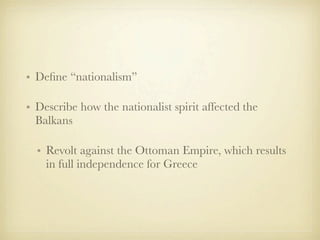 24 Nationalism Slides | ZIP | South America Travel | Travel Locations