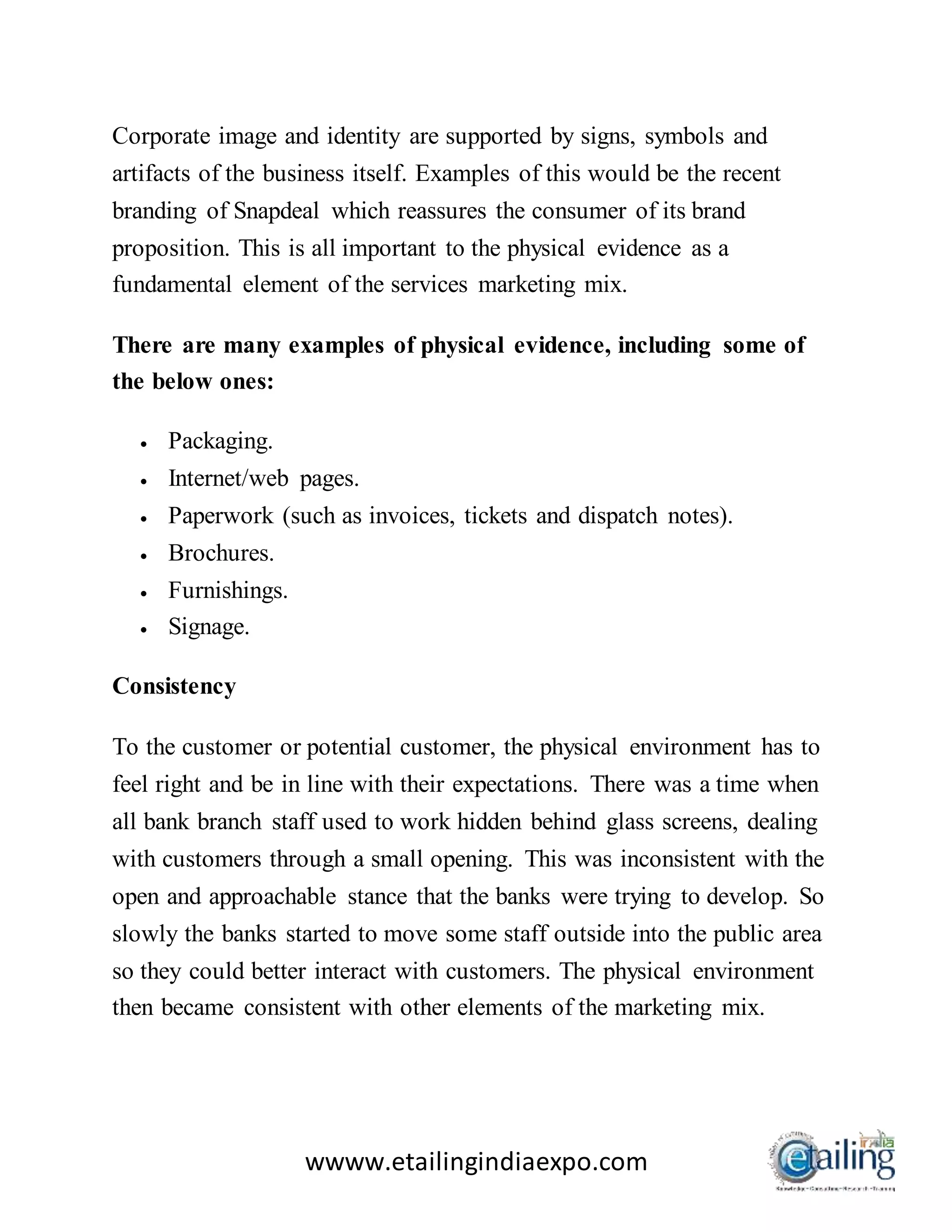 New Marketing Mix- Physical Evidence Concepts for Your eCommerce Brand ...