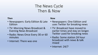 24 news cycle | PPT