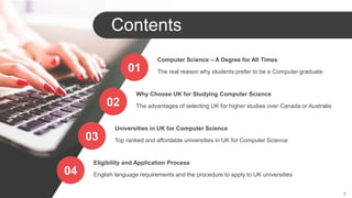 Why Study Computer Science in UK | PPT