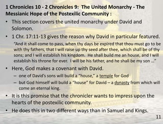 Session 24 Old Testament Overview - I & II Chronicles | PPTX
