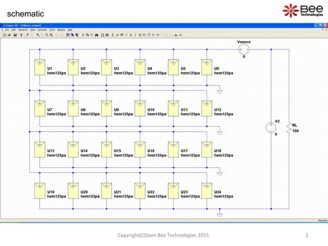 Solar Cell Output Simulation using LTspice | PPT