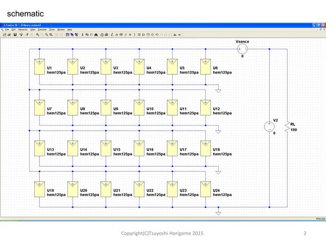 Solar Cell Output Simulation using LTspice | PPT
