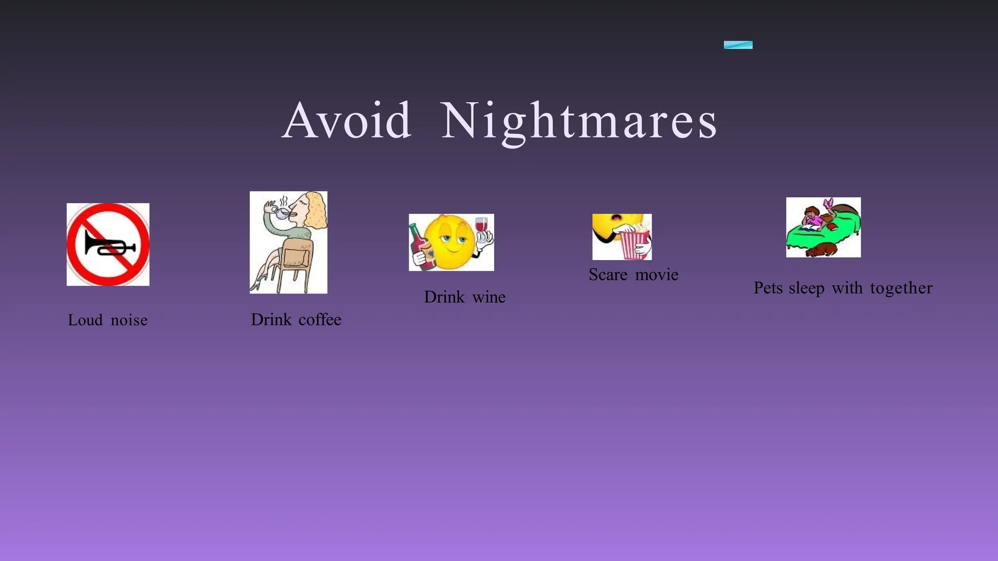 nightmare mare disorder , types of nightmare | PPTX