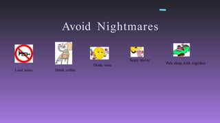 nightmare mare disorder , types of nightmare | PPTX