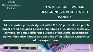 24 port patch panel | PPTX