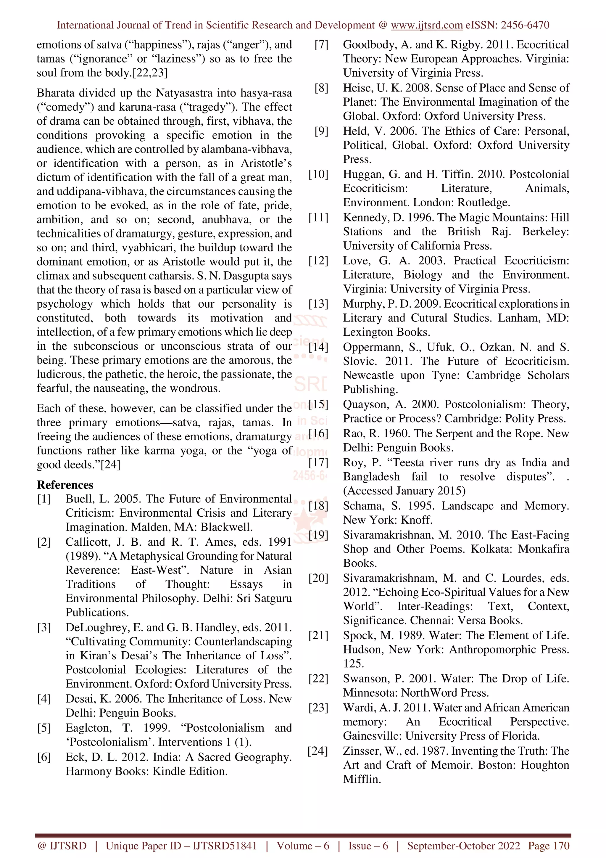 Postcoloniality of Indian Poetics A Critical Analysis | PDF