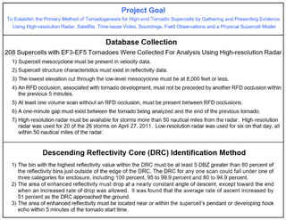 24) Project Goal, Database Collection and Descending Reflectivity Core ...