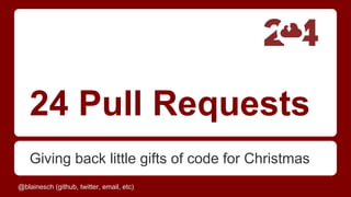 24 pull requests | PDF | Technology & Computing