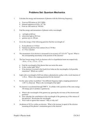 Quantum physics | PDF