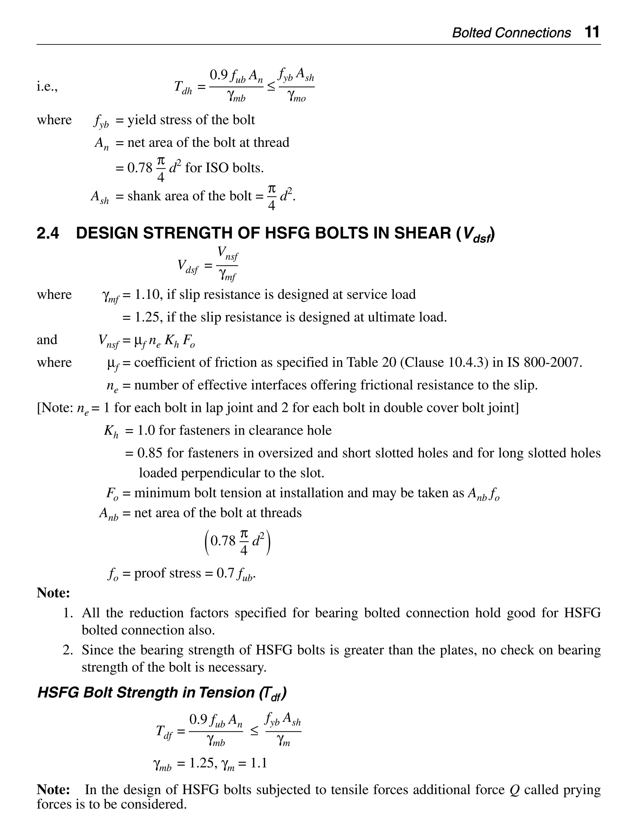Bolted Connection | PDF