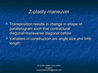 scar revision , z plasty | PPT