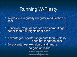 scar revision , z plasty | PPT
