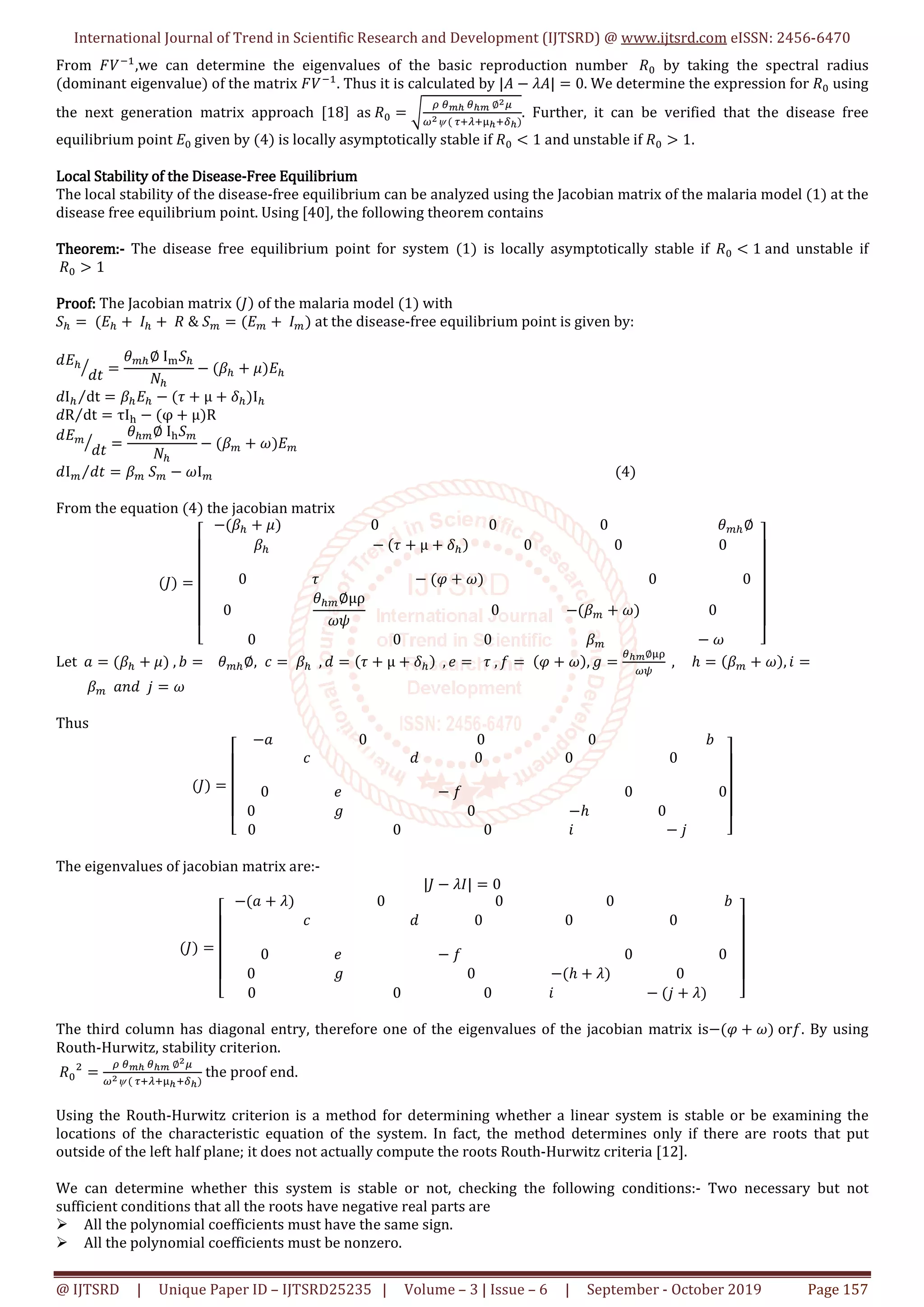 SEIR Model and Simulation for Controlling Malaria Diseases Transmission ...