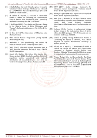 SEIR Model and Simulation for Controlling Malaria Diseases Transmission ...