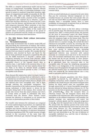SEIR Model and Simulation for Controlling Malaria Diseases Transmission without Intervention ...
